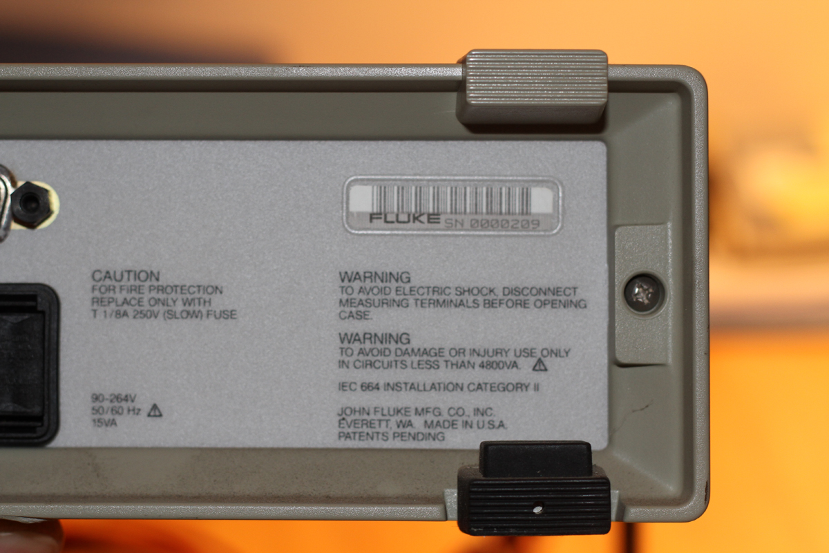 FS Parts: - PreBay: FLUKE 45 Dual Display multimeter w/ leads. Plug and ...